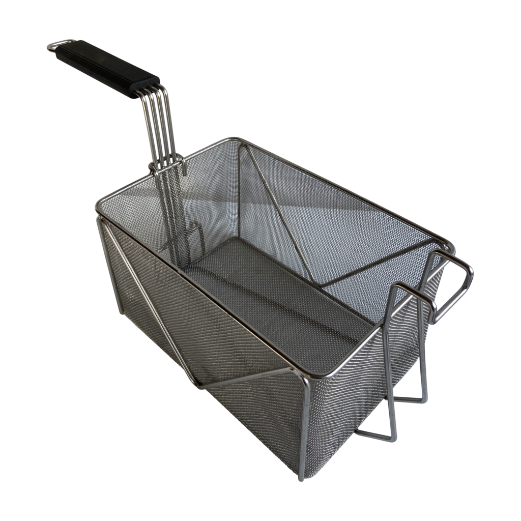 Pasta Basket, Stainless Steel, Black Handle, 295x200x155 (mm) | Quality ...